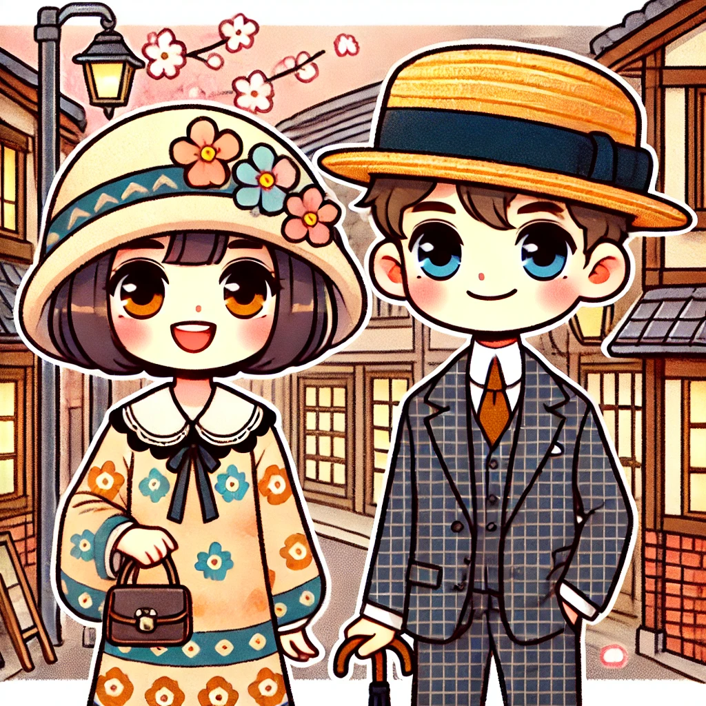 大正のモダンガールとモダンボーイとは？魅力あふれるファッションの世界 | 歴史から学ぶ！ファッションの起源とおしゃれ術